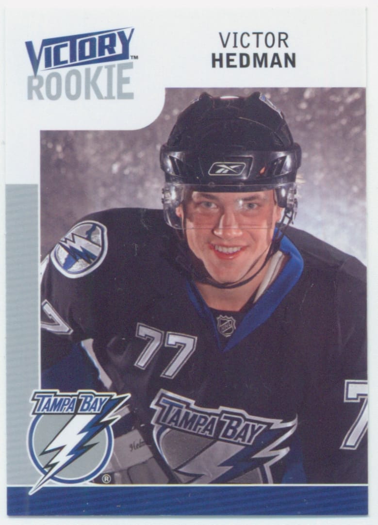 Hockey :: 2009-10 VICTORY - VICTOR HEDMAN #331 ROOKIE - Card Collectors Domain