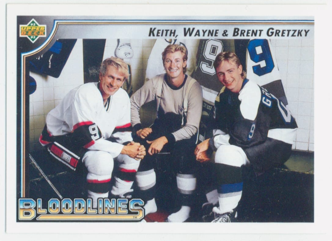 Hockey :: 1990-1999 :: 1992-93 UPPER DECK - KEITH GRETZKY/WAYNE GRETZKY ...