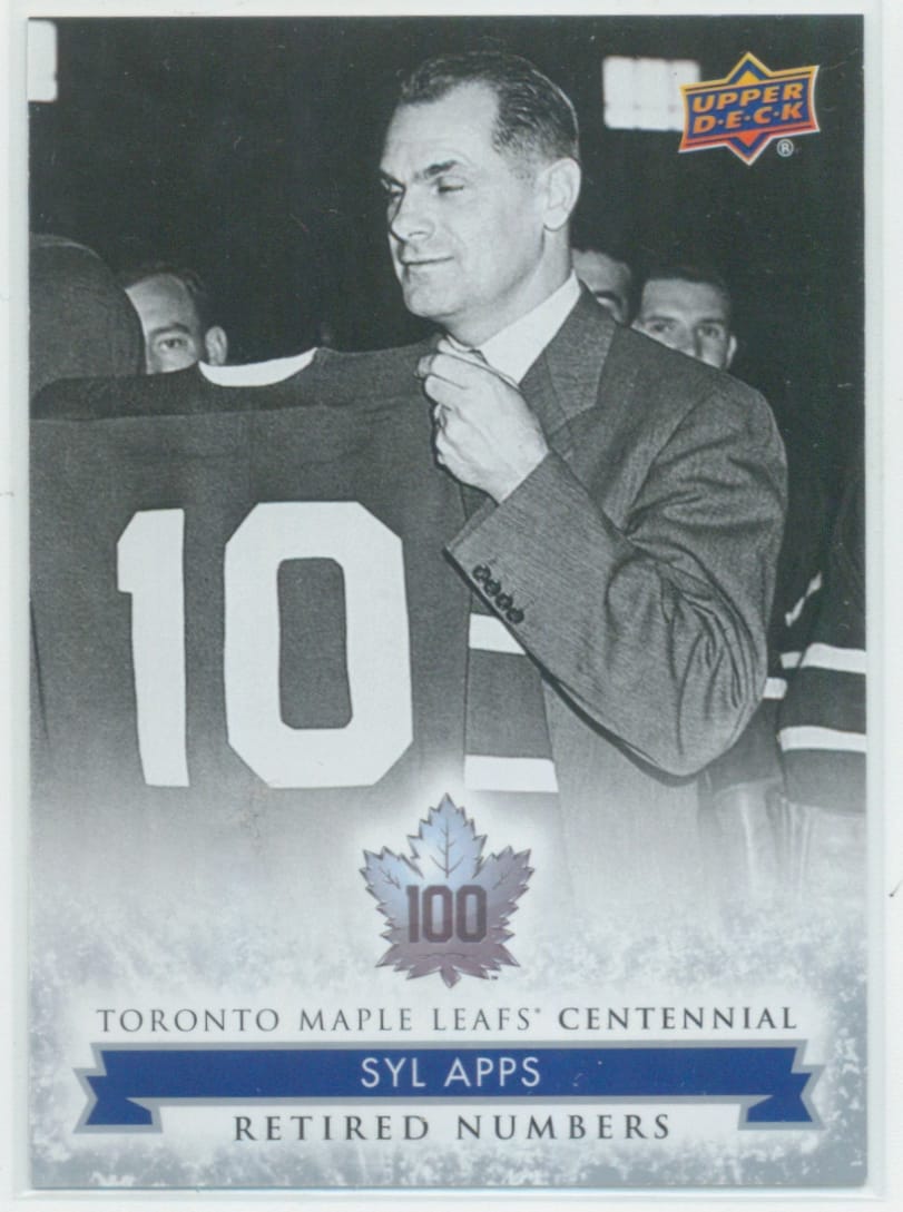 Hockey :: 2017 TORONTO MAPLE LEAFS CENTENNIAL - SYL APPS #129 RETIRED ...
